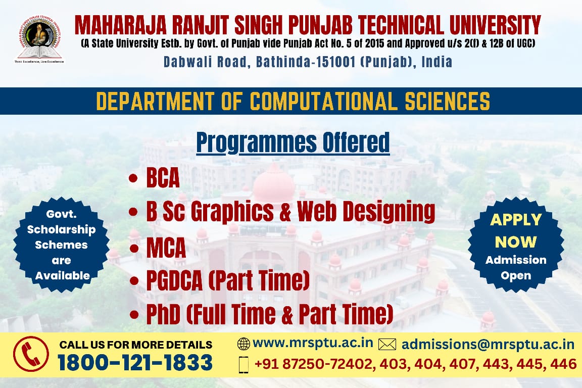 Department of Computational Sciences