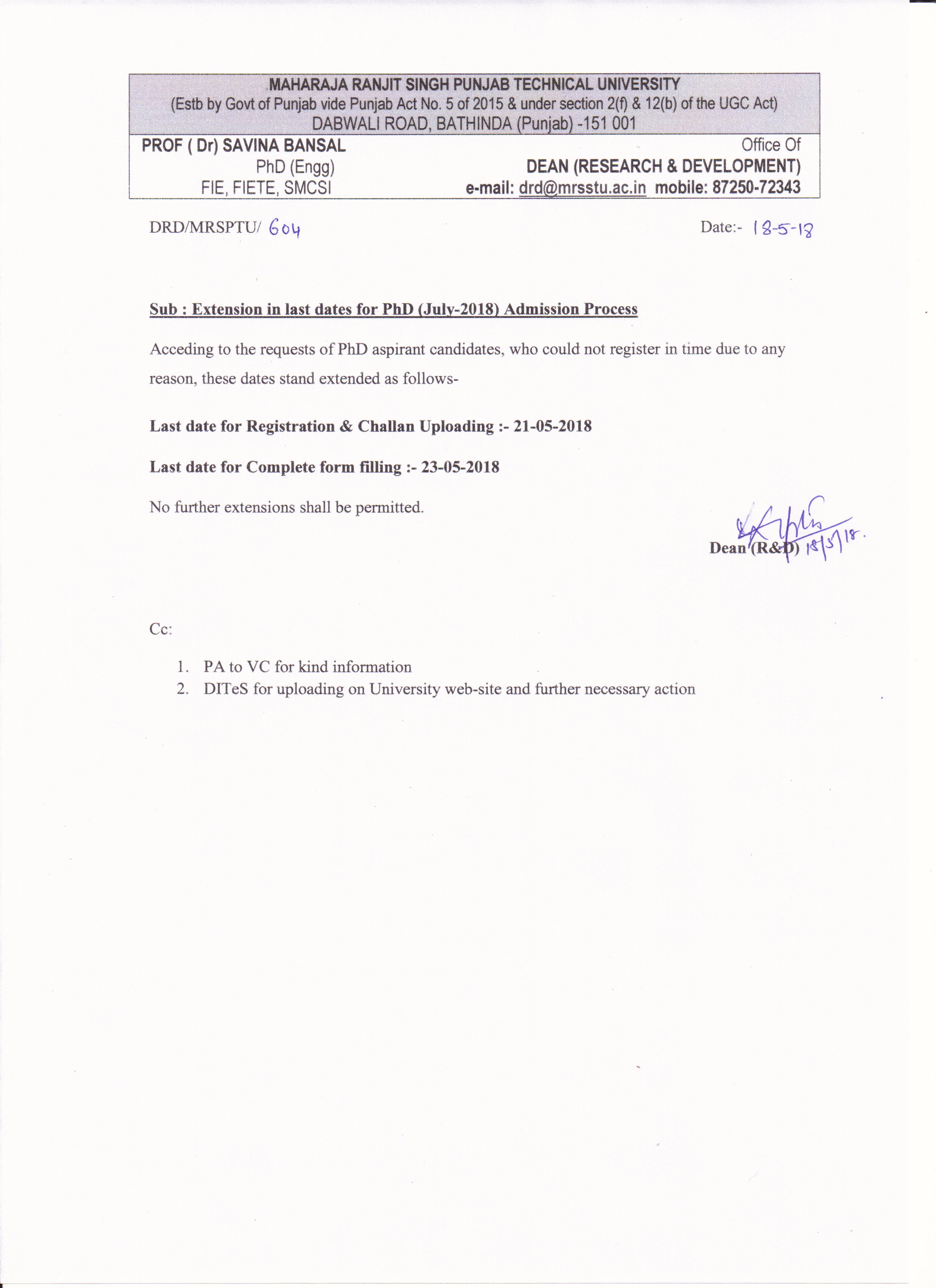 Maharaja Ranjit Singh Punjab Technical University